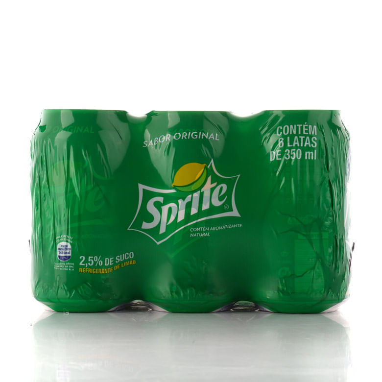 Refrigerante Sprite Lata com 6 Leve Mais Pague Menos 350ml - Covabra