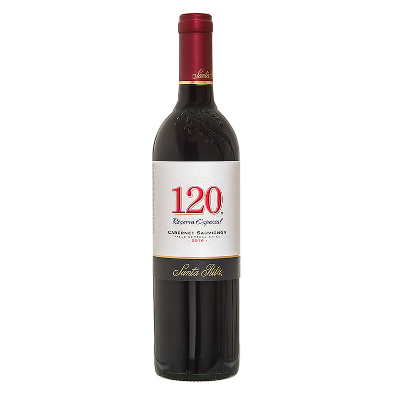 Vinho Santa Rita 120 Cabernet Sauvignon 750ml - Covabra Vinho Santa Rita 120 Cabernet Sauvignon 750ml - Covabra