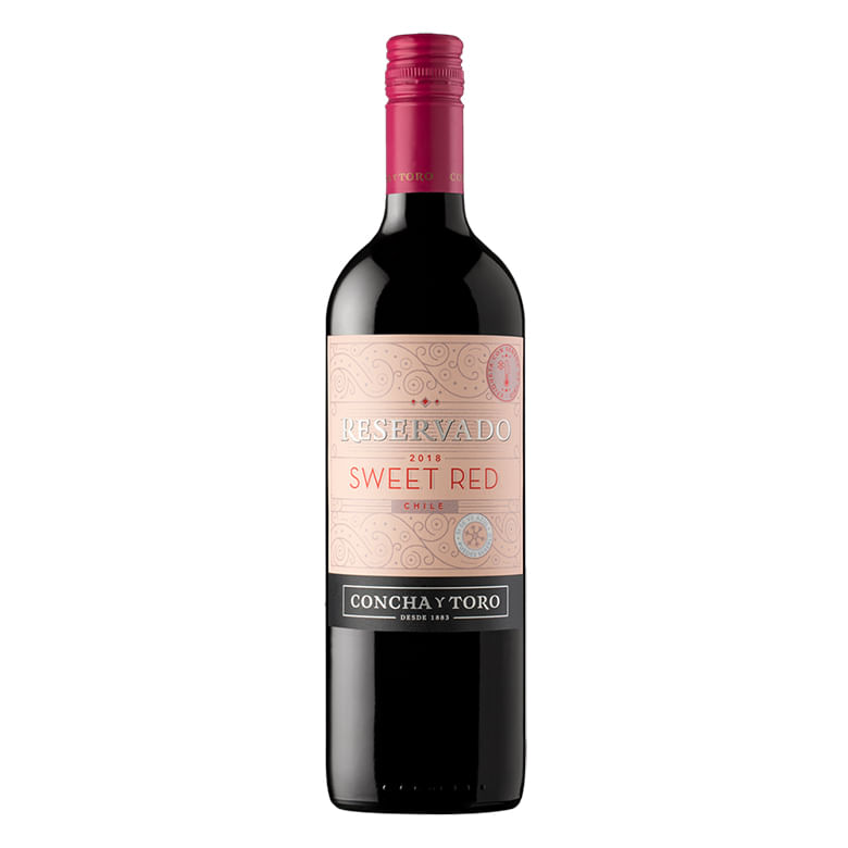 Vinho Concha Y Toro Reservado Sweet Red 750ml - Covabra Vinho Concha Y Toro Reservado Sweet Red 750ml - Covabra