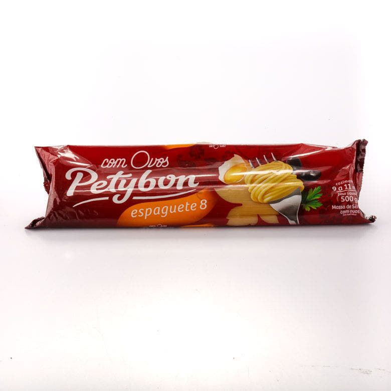 Macarrão Petybon com Ovos Espaguete 500g - Covabra Macarrão Petybon com Ovos Espaguete 500g - Covabra