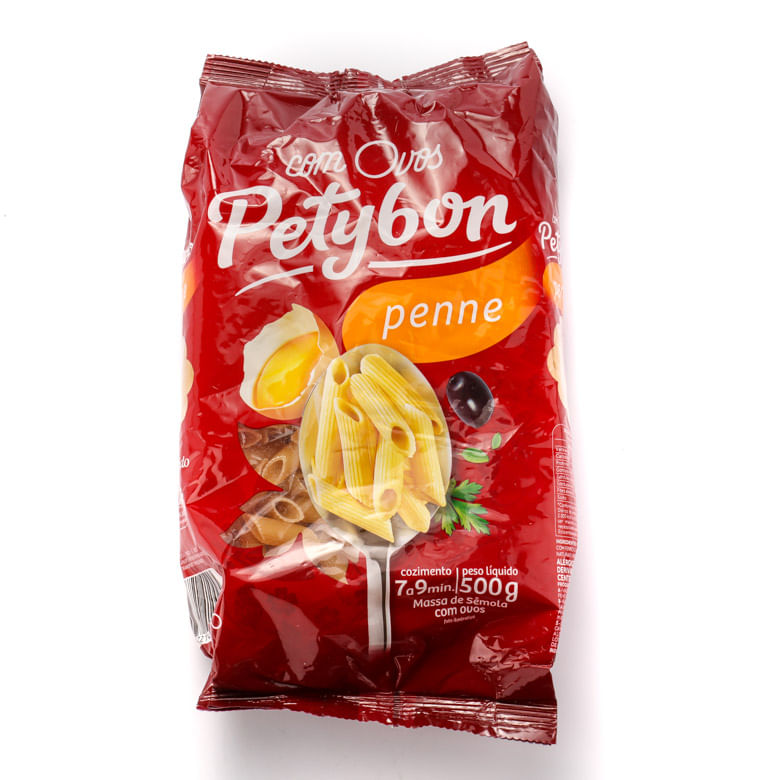 Macarrão Petybon com Ovos Penne 500g - Covabra Macarrão Petybon com Ovos Penne 500g - Covabra