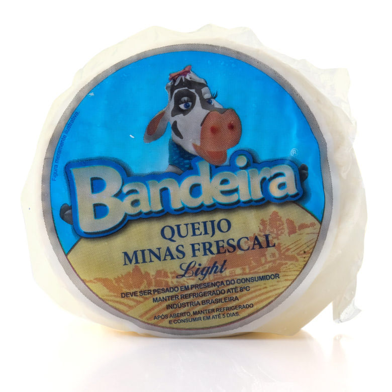 Queijo Minas Bandeira Frescal Light kg - Covabra Queijo Minas Bandeira Frescal Light kg - Covabra