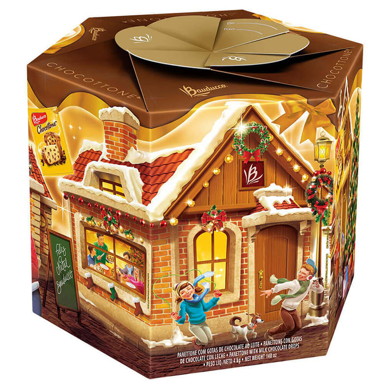 Chocottone Bauducco 4kg Covabra