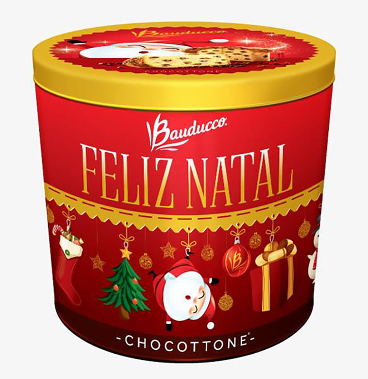 Chocottone Bauducco Lata 750gr - Covabra