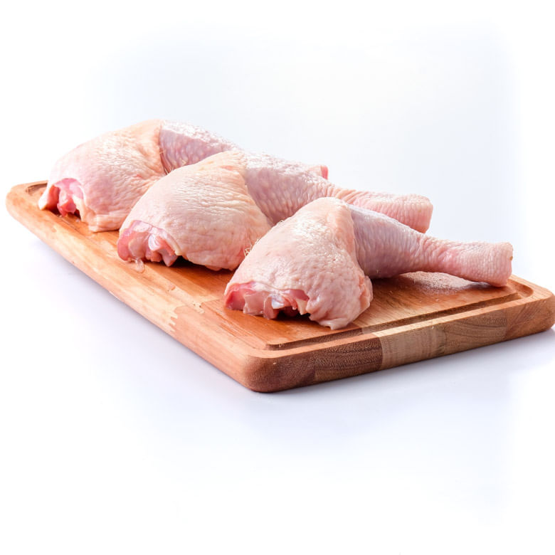 Coxa com Sobrecoxa Frango com Pele Resfriado Bandeja kg - Covabra