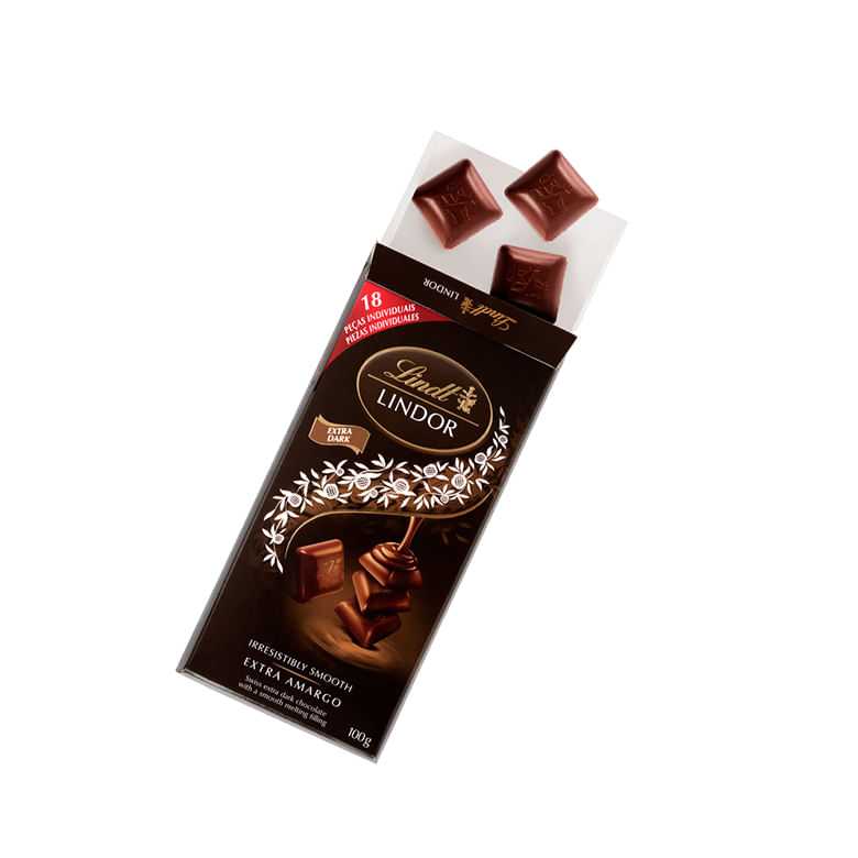 Chocolate Lindt Lindor Dark Single 100g - Covabra