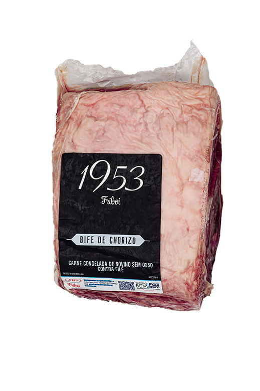 Contra Filé Bovino Friboi 1953 Congelada Porcionado a Vácuo 1 Unidade 1 ...