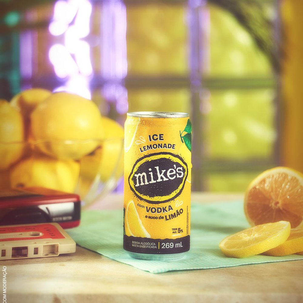 Bebida Mikes Lemonade Lata 269ml - Covabra