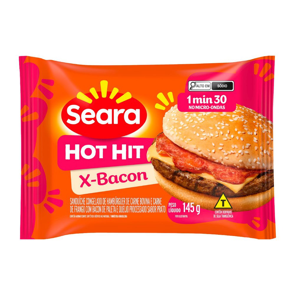 Hot Hit Seara Bacon 145g - Covabra
