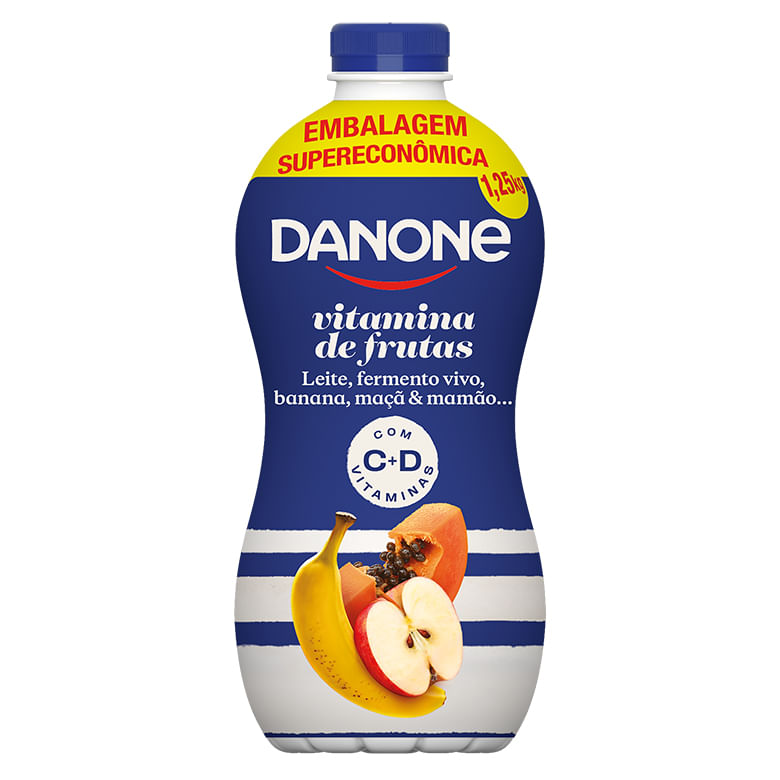 Iogurte Líquido Danone Vitamina 1.250g - Covabra