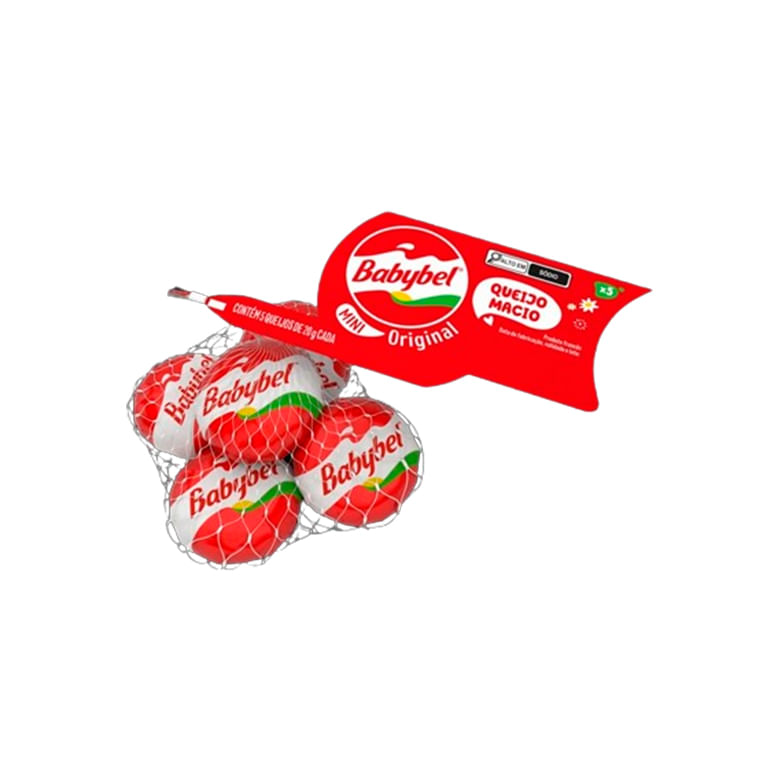 Queijo Baby Bel Tradicional 110g - Covabra