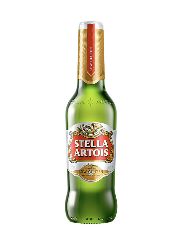 Cerveja Stella Artois sem Glúten Long Neck 330ml - Covabra