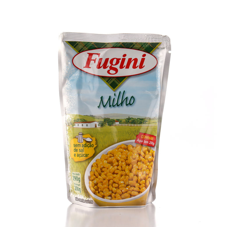 Milho Verde Fugini Sachê 200g - Covabra