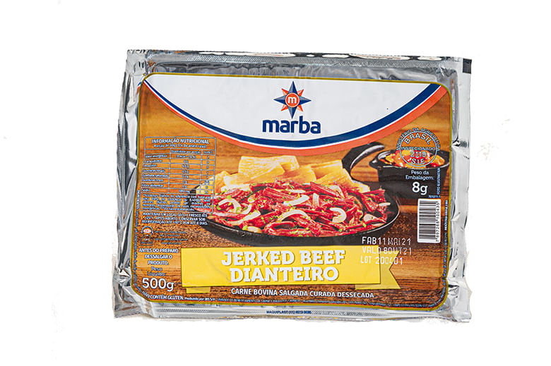 Jerked Beef Marba Dianteiro 500 g - Covabra