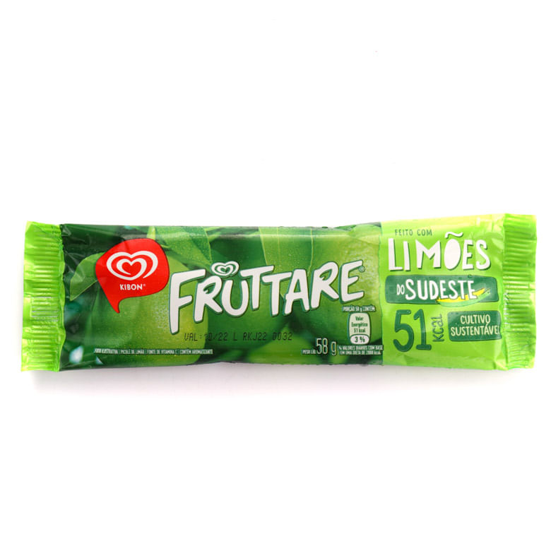 Picolé Fruttare Limão - Covabra