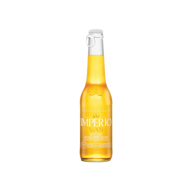 Cerveja Império Gold Long Neck 330Ml - Covabra