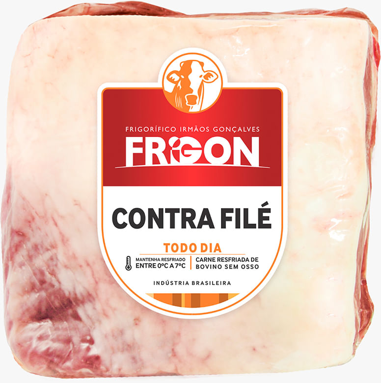 Contra Filé Bovino Frigon Pedaço à Vácuo 1 Peça 1,339kg - Covabra