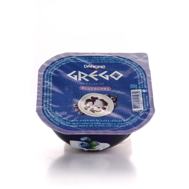 Iogurte Danone Grego Blueberry 100g - Covabra