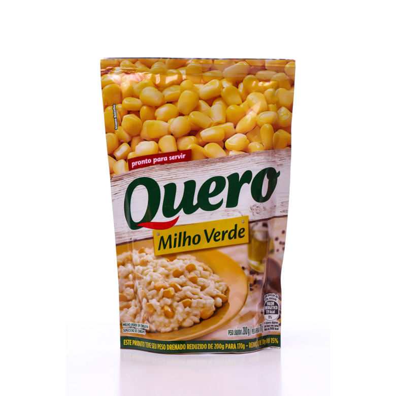 Milho Verde Quero Sachê 170g - Covabra