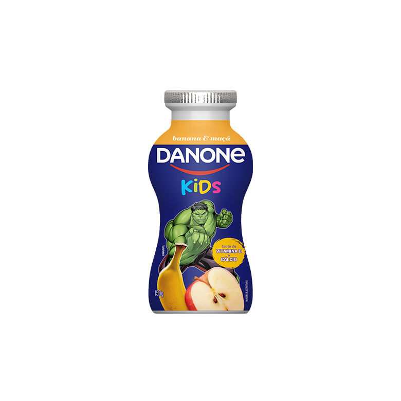 Iogurte Danone Kids Banana e Maçã 150g - Covabra