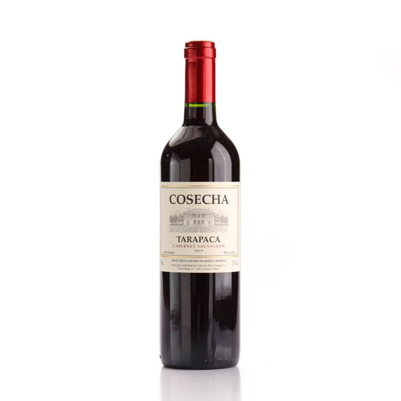 Vinho Cosecha Tarapaca Tinto Cabernet Suavignon 750ml - Covabra