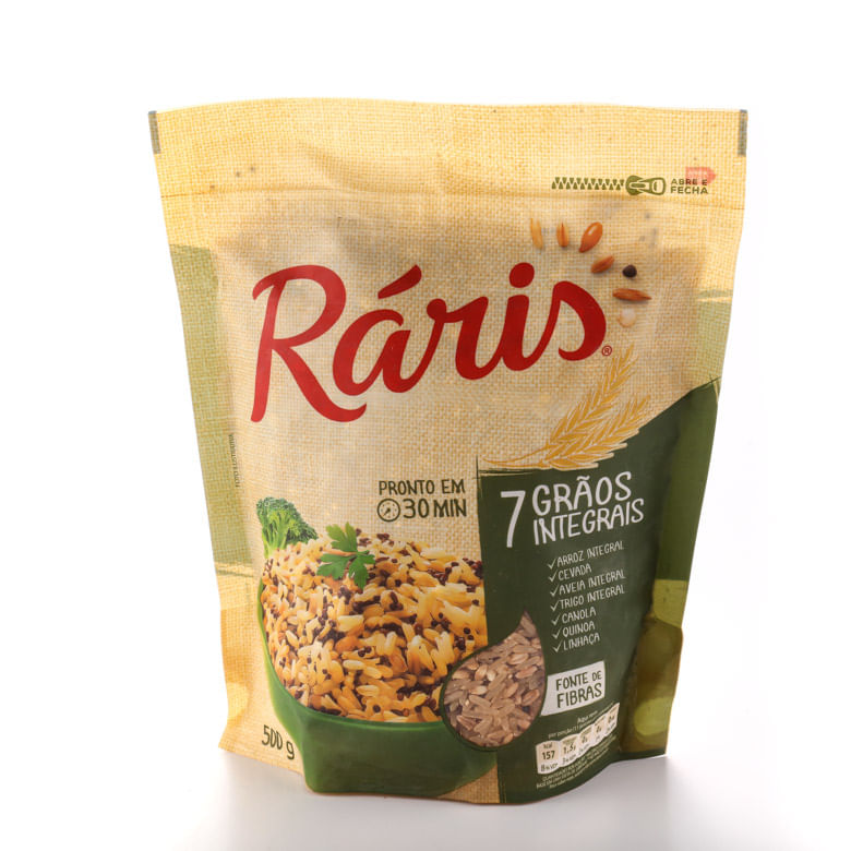 Arroz Raris 7 Grãos Integrais 500g - Covabra