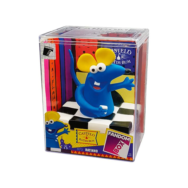 Boneco Fandom Box Castelo Ra-Tim-Bum Ratinho un - Covabra