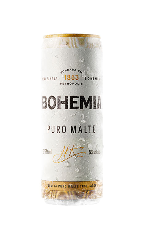 Cerveja Bohemia Puro Malte Lata 350ml - Covabra