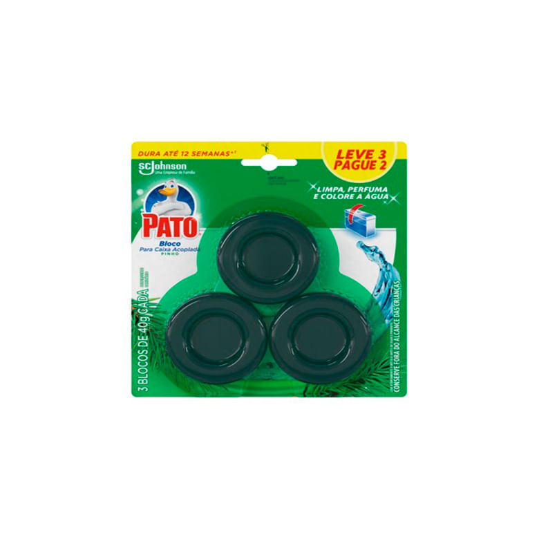 Bloco Sanitário Pato Caixa Acoplada Marine Lv3 Pg2 un 40g - Covabra