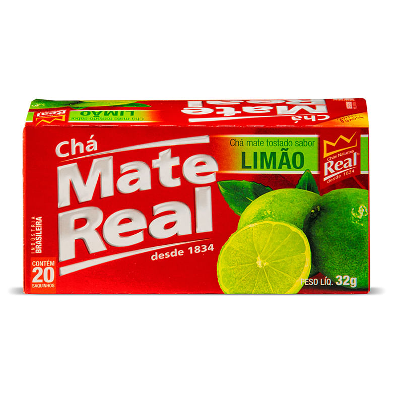 Chá Matte Real Limão 32g - Covabra