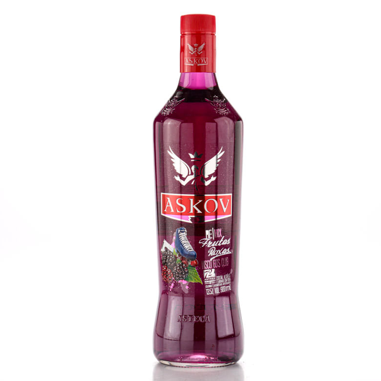 Bebida Askov Frutas Roxas 900ml - Covabra