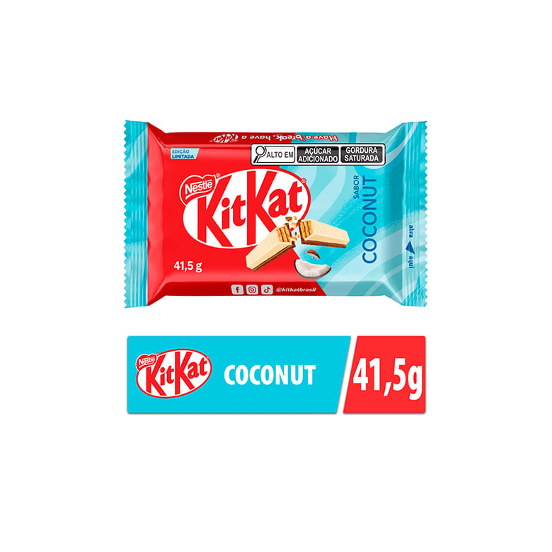 Chocolate Nestlé Kit Kat Coconut 41,5g - Covabra