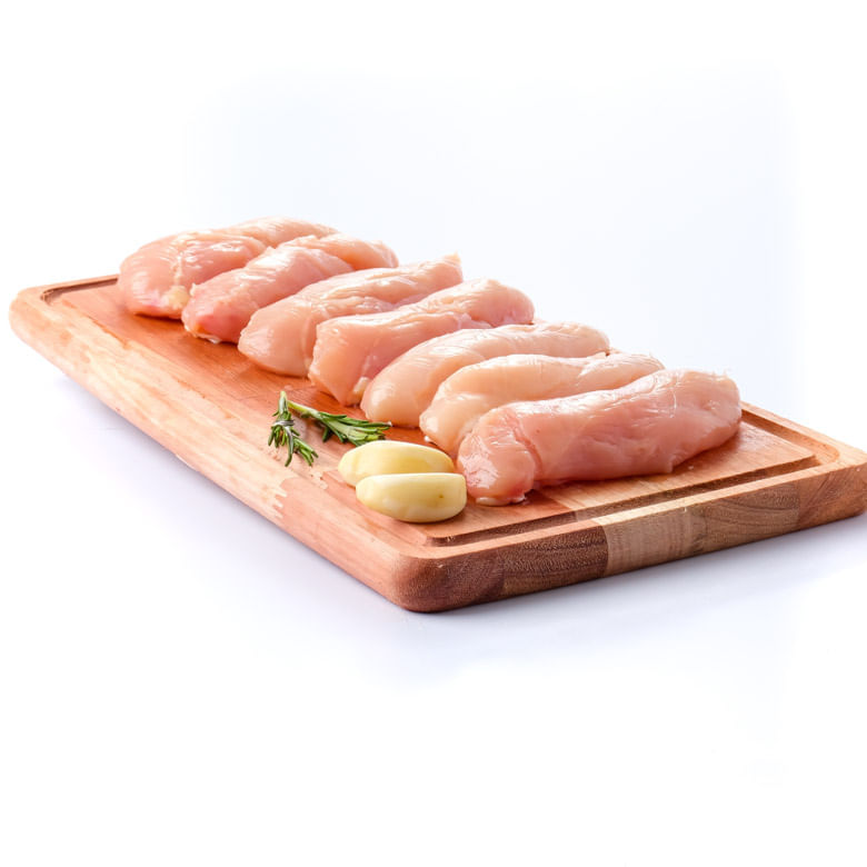 Filézinho de Frango Sassami Resfriado Bandeja 1 Unidade 515g - Covabra