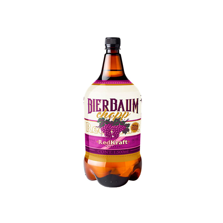 Chopp Bierbaum Red Kraft Uva 1,5L - Covabra