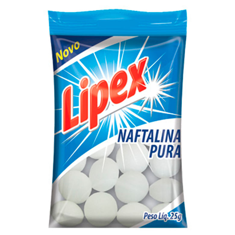Naftalina Lipex Bolinhas 25g - Covabra