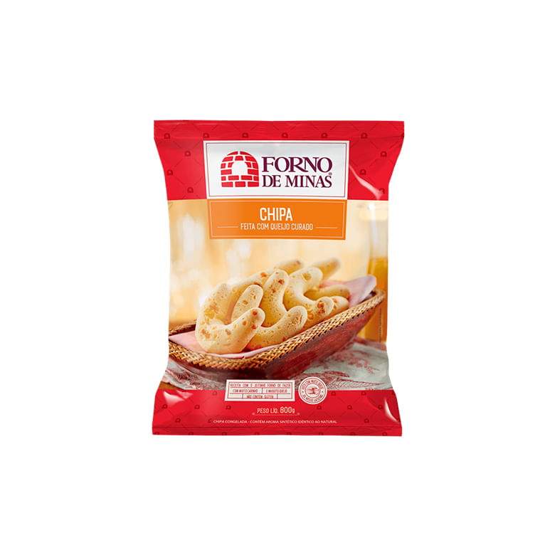 Chipa Forno de Minas Congelado 800g - Covabra