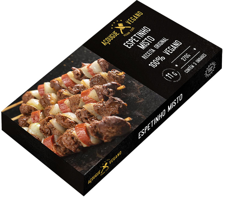 Espeto Vegan Food Misto 270g - Covabra