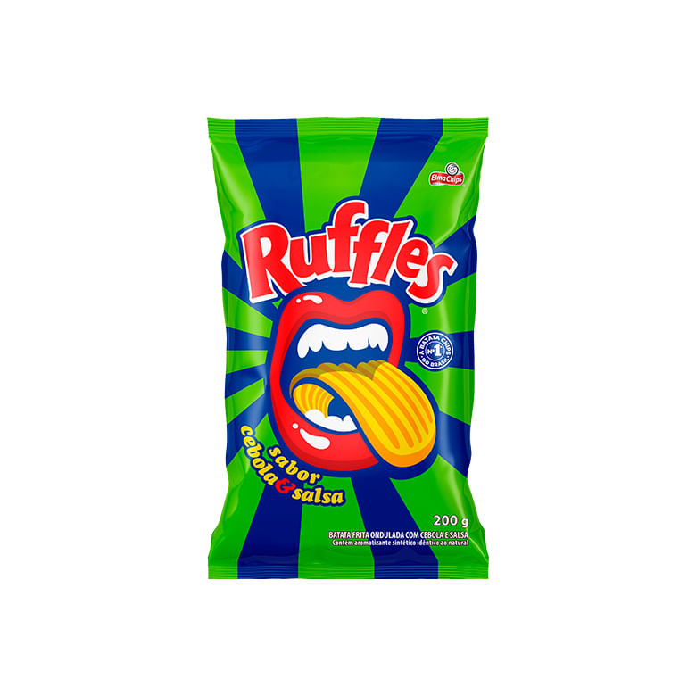 Batata Ruffles Cebola e Salsa 200g - Covabra