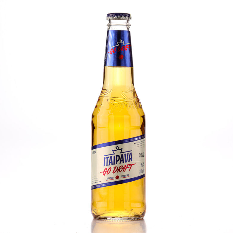 Cerveja Itaipava Go Draft Long Neck 355ml - Covabra