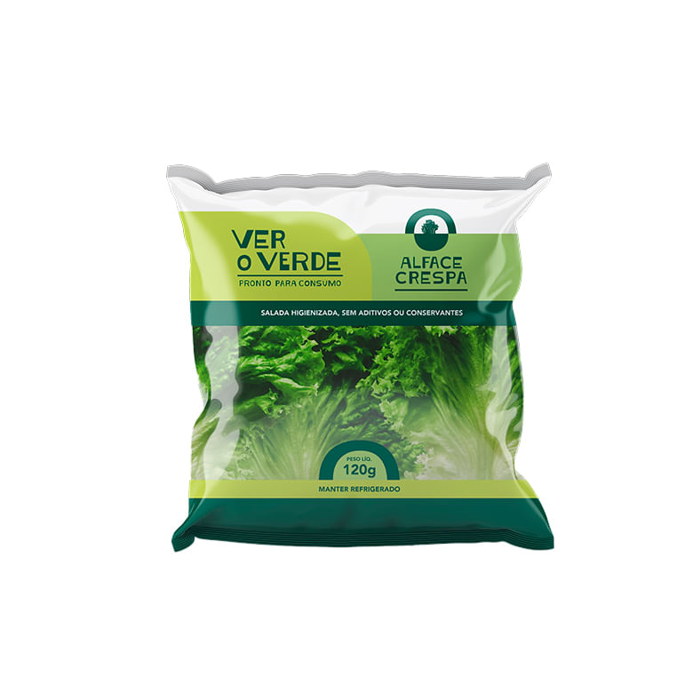 Alface Ver o Verde Crespa 120g - Covabra