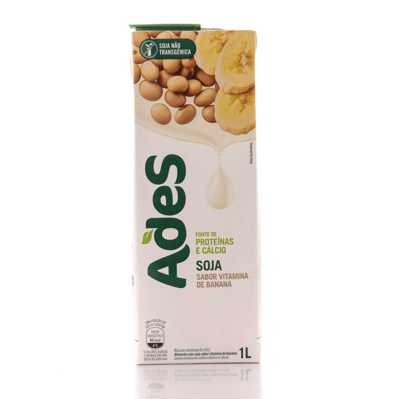 Bebida de Soja Ades Vitamina de Banana 1l - Covabra