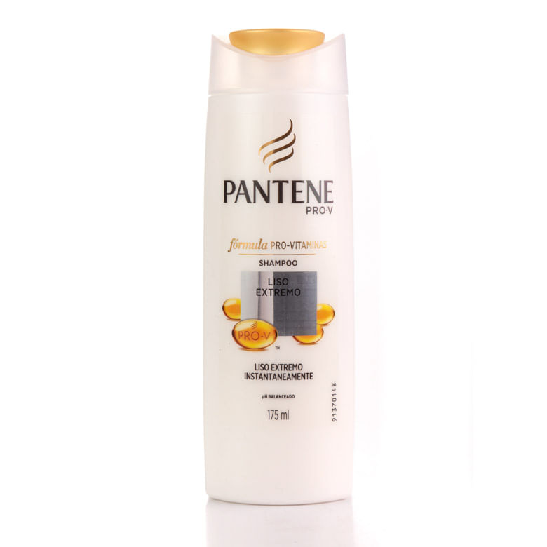 Shampoo para Cabelos Pantene Liso 175ml - Covabra