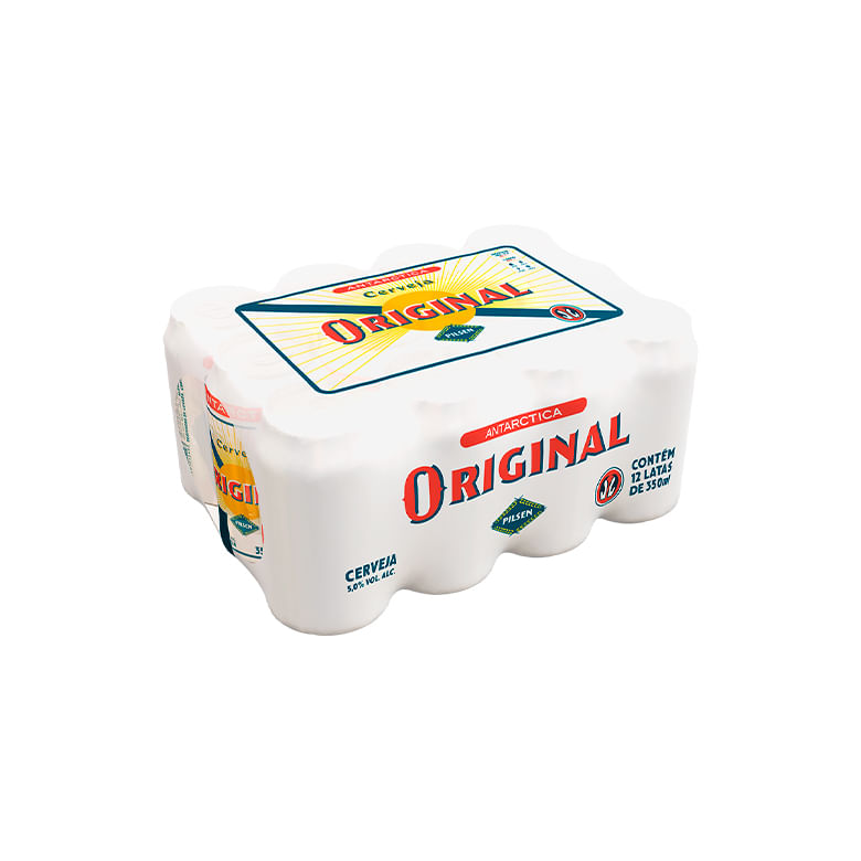 Cerveja Original Lata com 12 350ml - Covabra