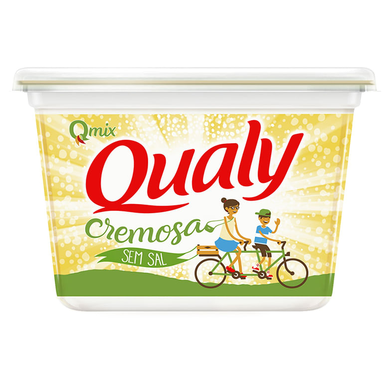 Margarina Qualy sem Sal 500g - Covabra