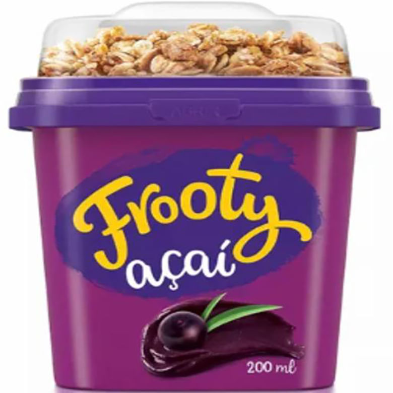 Açaí Frooty Puro com Granola 200ml - Covabra