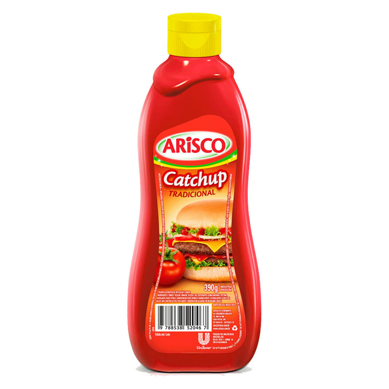 Catchup Arisco Tradicional 390g - Covabra