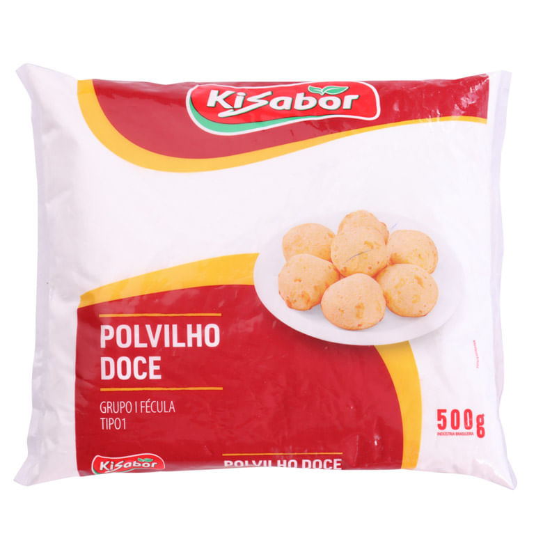 Polvilho Kisabor Doce 500 g - Covabra