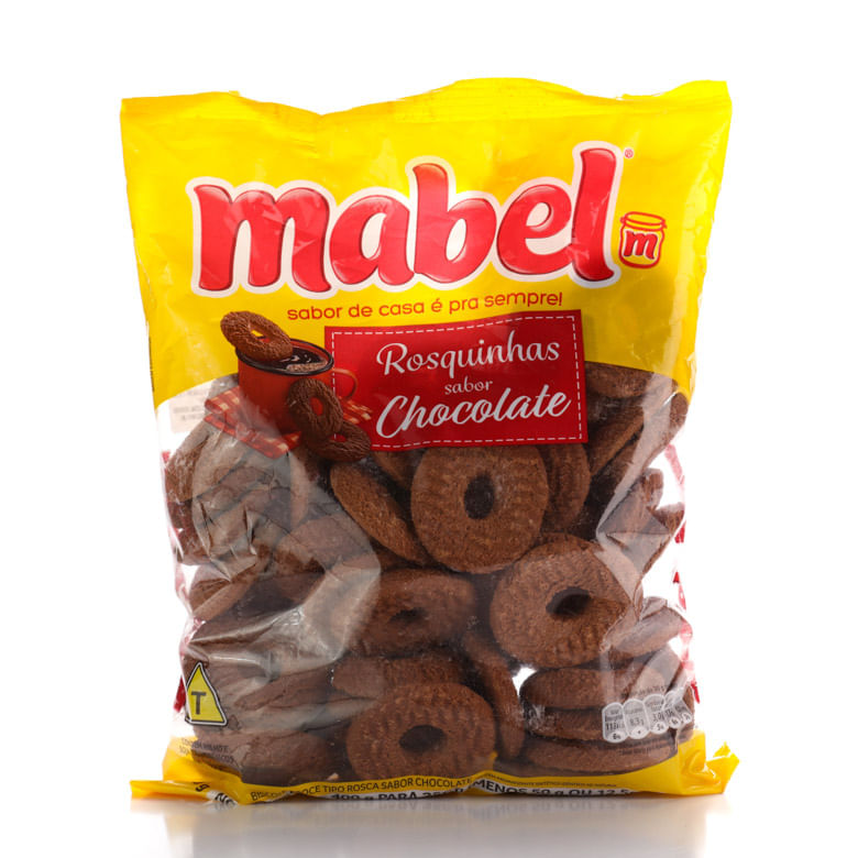 Biscoito Mabel Rosquinha Chocolate 350g - Covabra