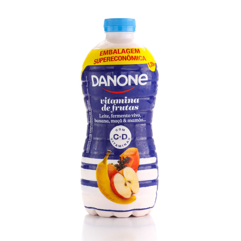 Iogurte Líquido Danone Vitaminas 1.350g - Covabra