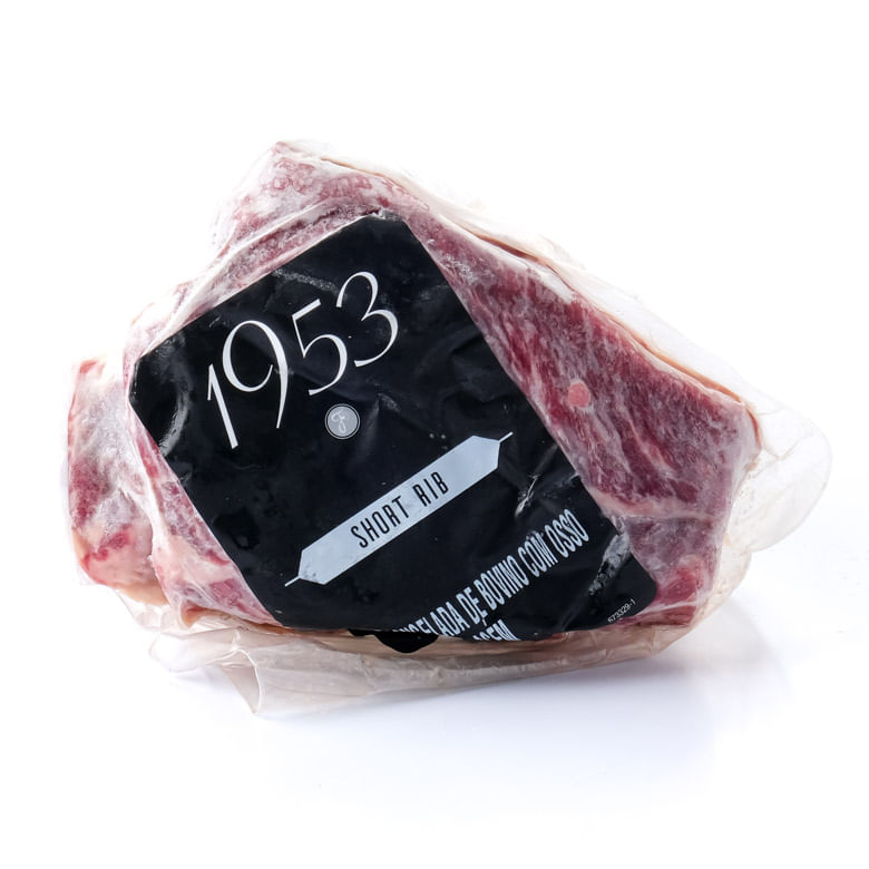 Short Ribs Friboi 1953 Congelado Peça à Vácuo 1 Unidade 618g - Covabra